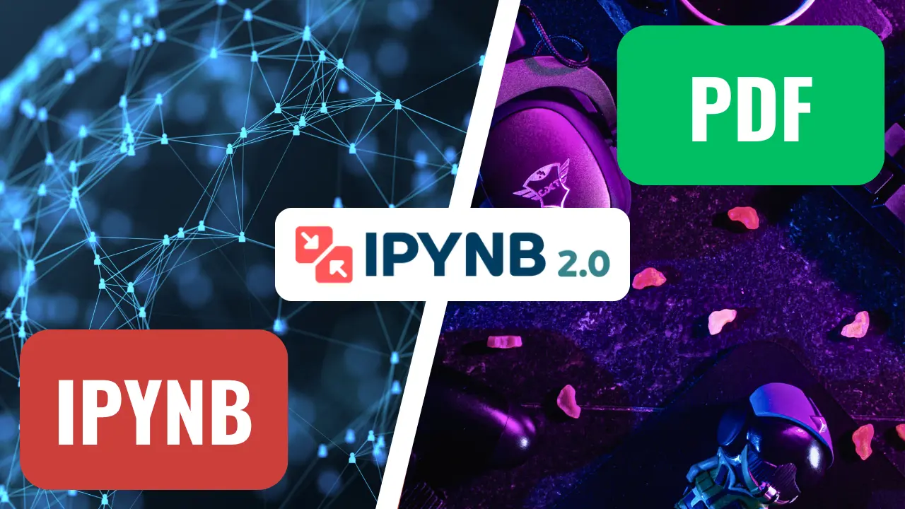 Ubah IPYNB ke PDF online dan gratis - Ipynb20.com